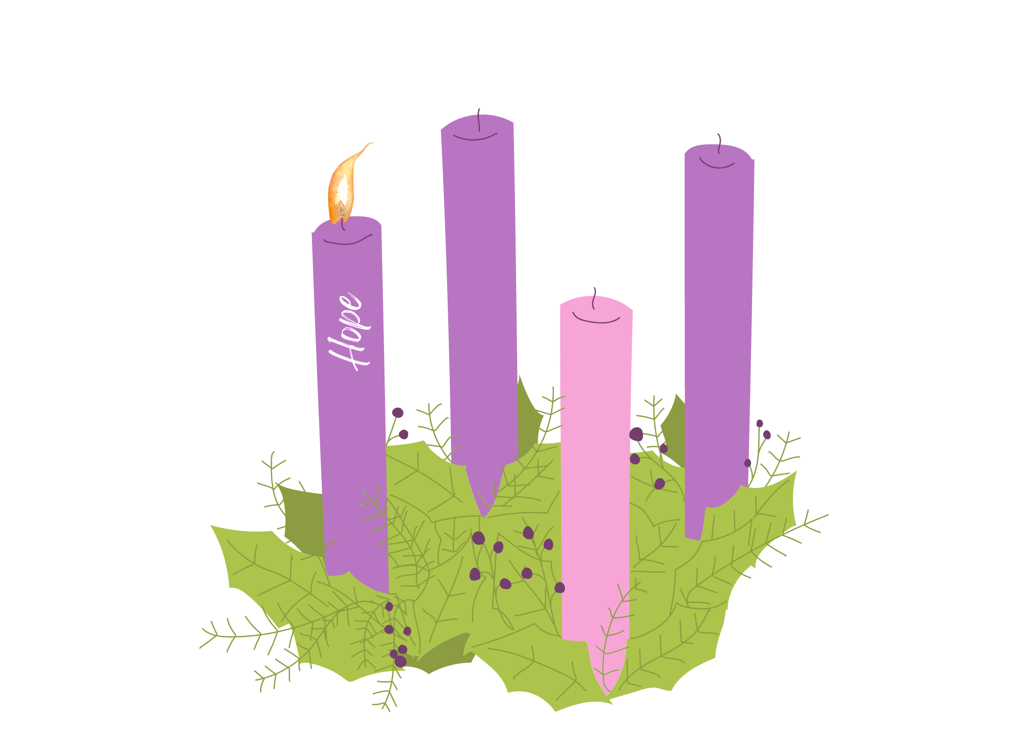 First Sunday of Advent: The Candle of Prophecy / Symbolizing Hope - St ...